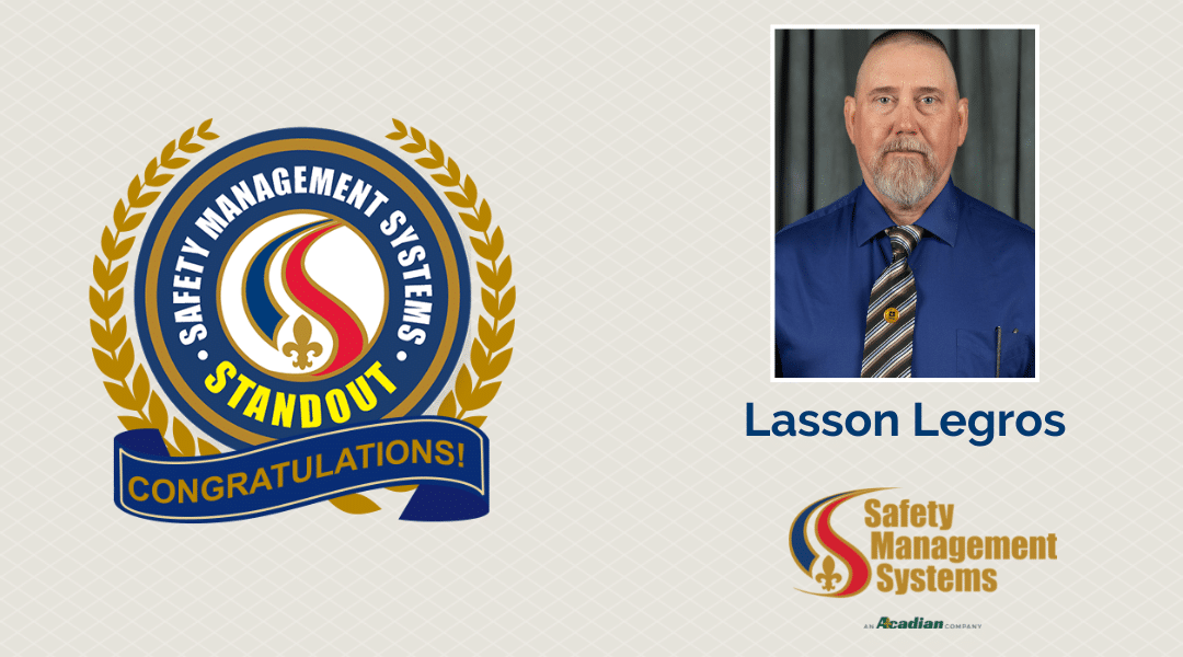 Congratulations to our SMS Standout Lasson Legros