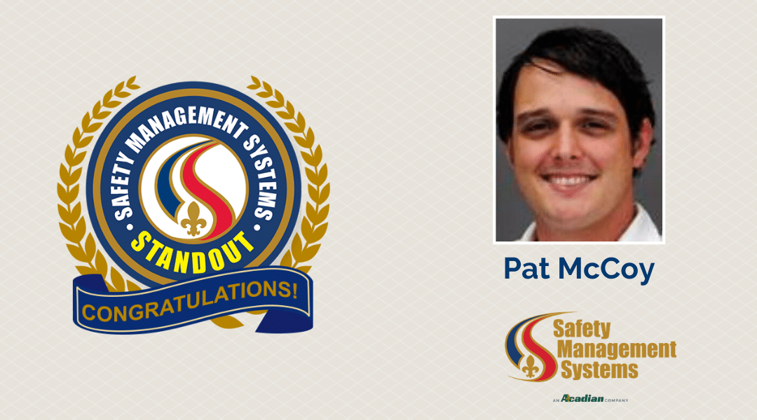 SMS Standout Pat McCoy | Safety Management Systems