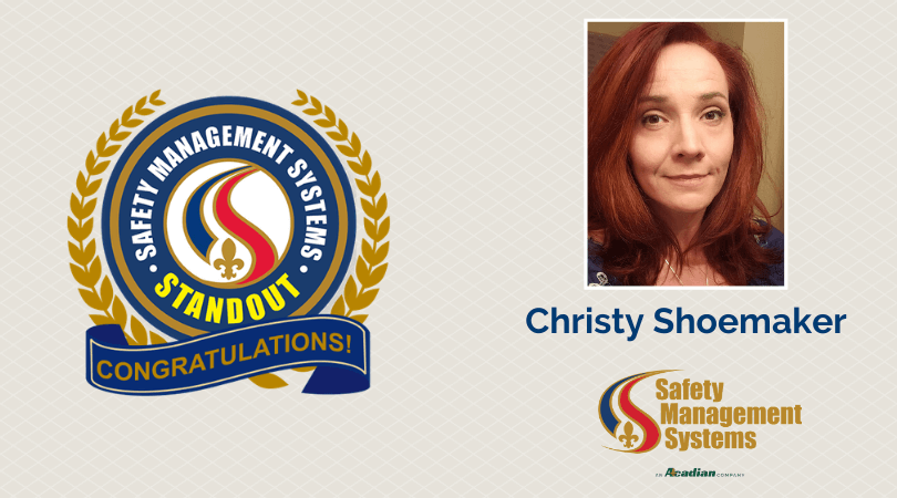 Day in the Life of Standout Christy Shoemaker | Safety Management Systems